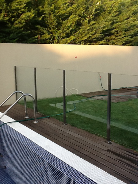 grades de inox com vidro - Vidraçaria Ideal