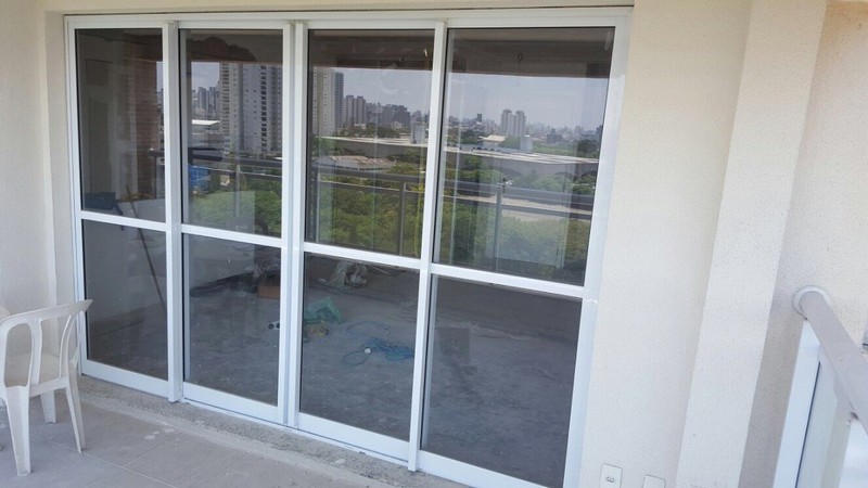 porta de vidro para varanda - Vidraçaria Ideal